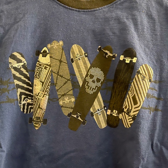 UNIONBAY | Shirts & Tops | Union Bay Long Sleeve Kids Skateboard Shirt ...